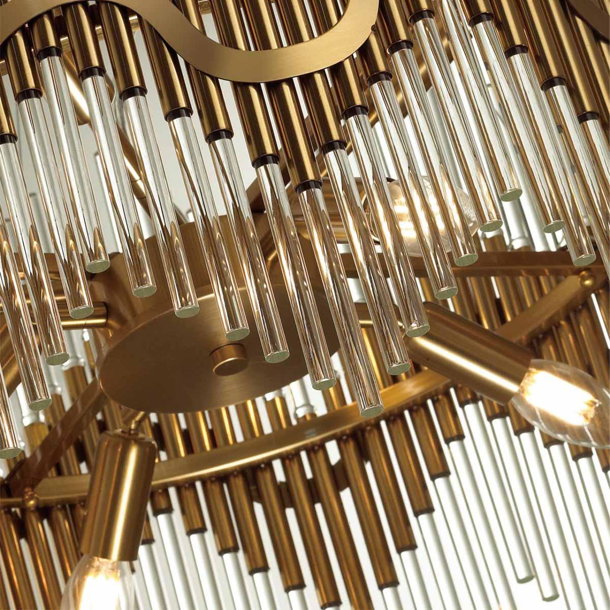 Подвесная люстра Odeon Light Hall Savikia 4983/8 Алматы - Люстры Алматы